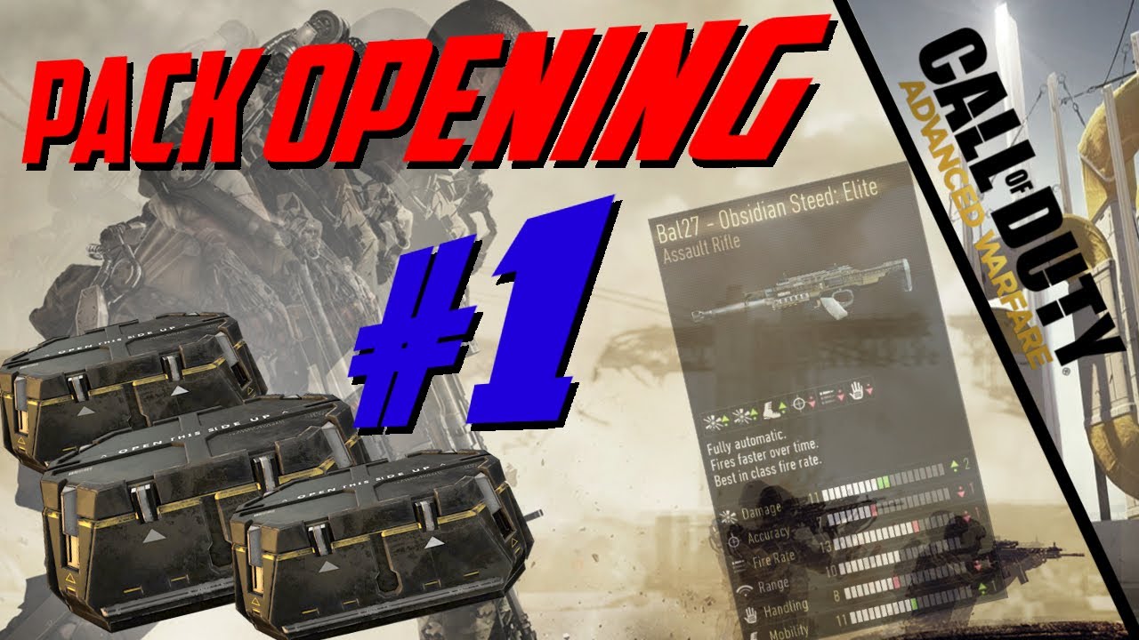 COD AW PACK OPENING #1 - YouTube