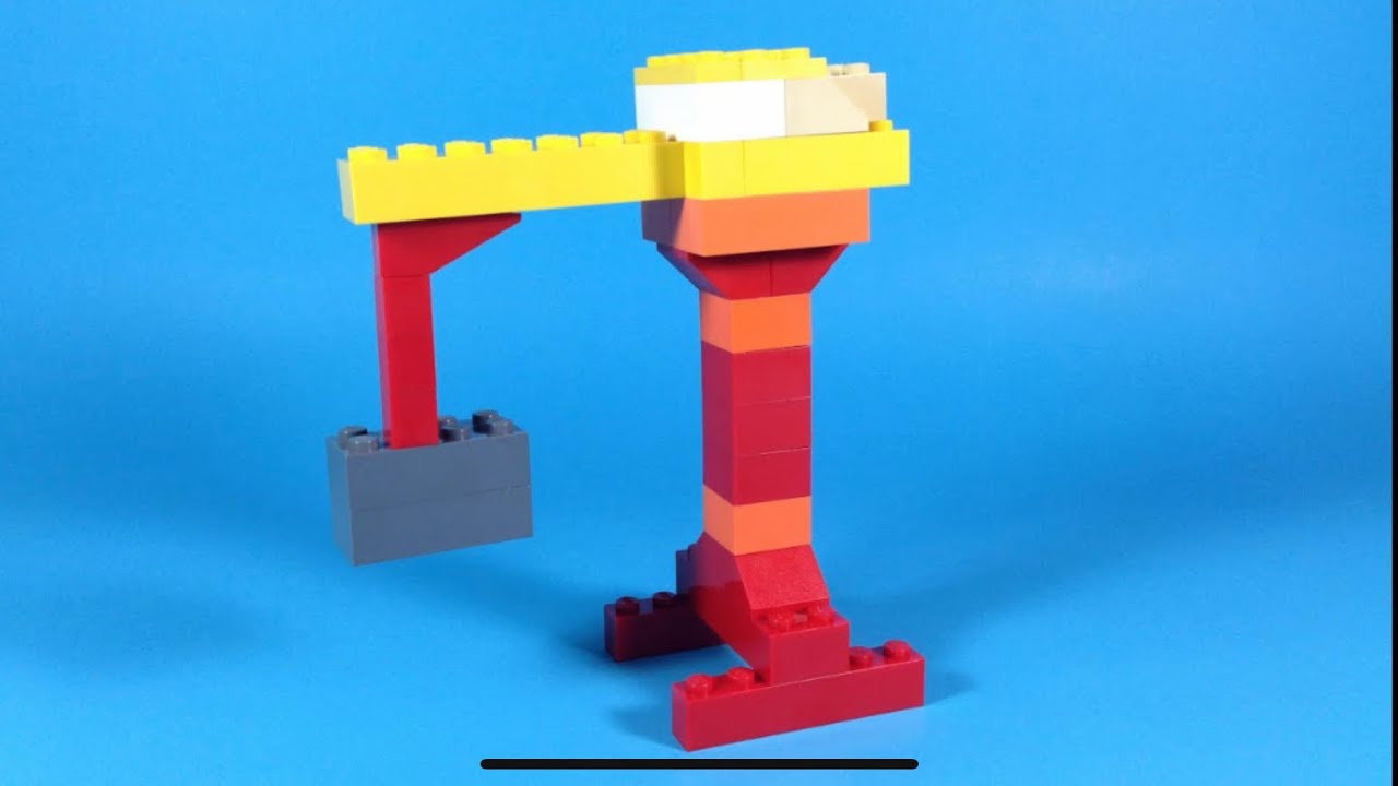 Construction d’une grue en lego🏗 - YouTube