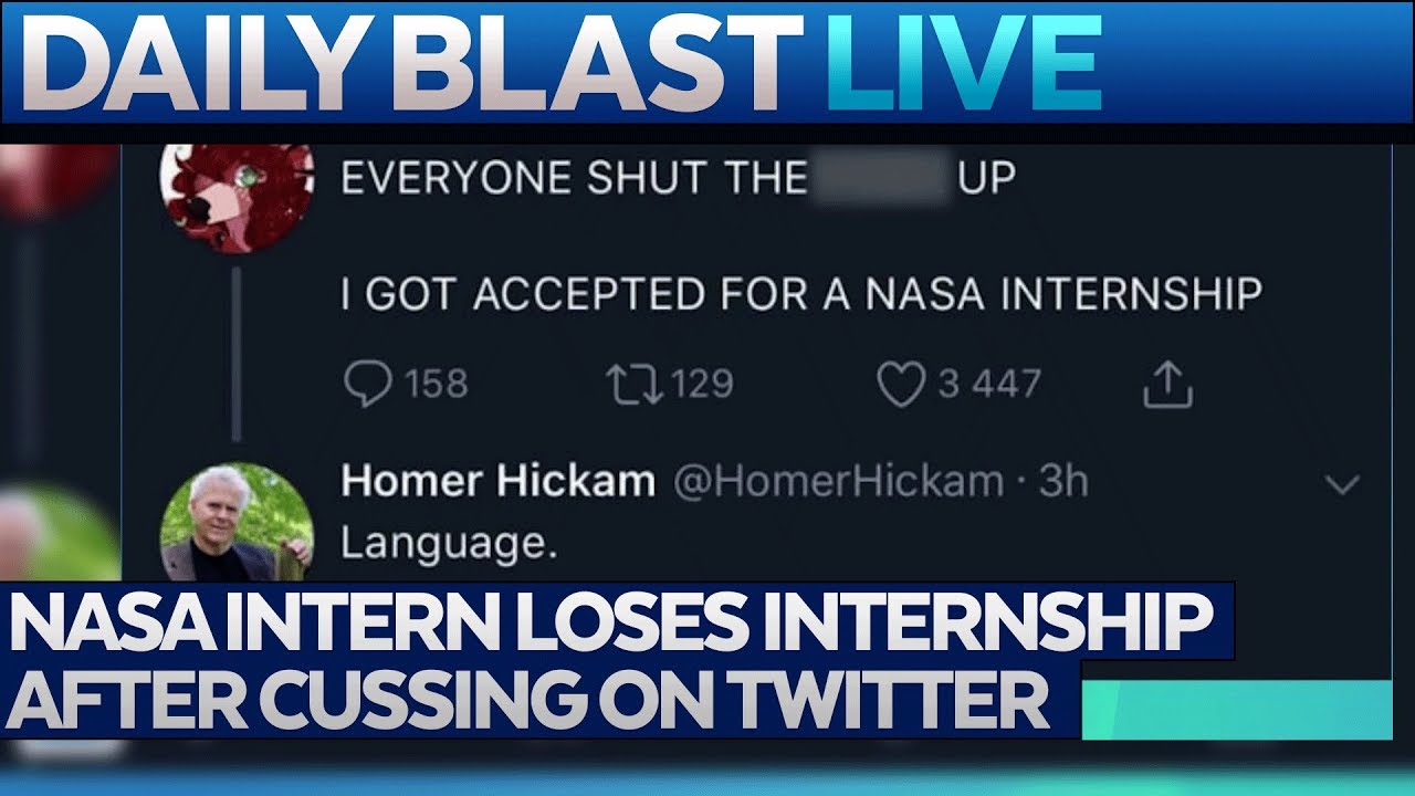 NASA Intern Fired Over Tweets - YouTube