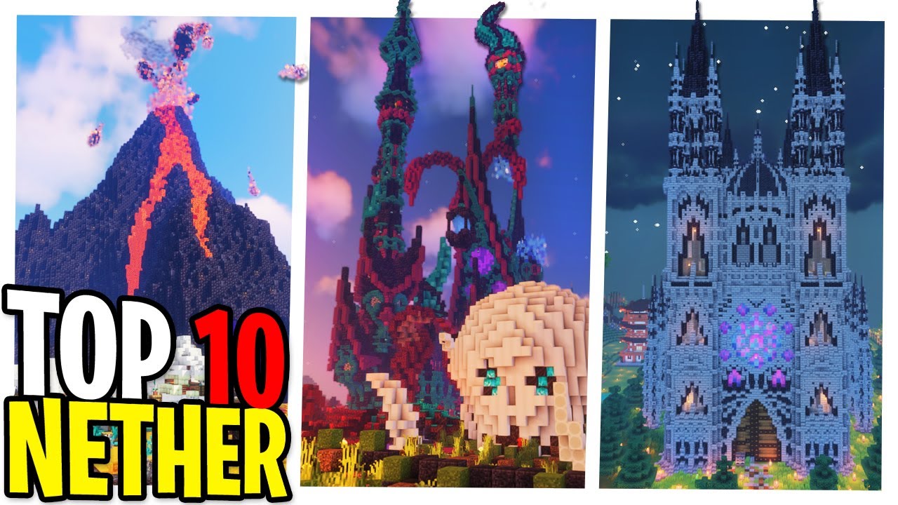 TOP 10 BUILD IN 1.16 di MINECRAFT - YouTube