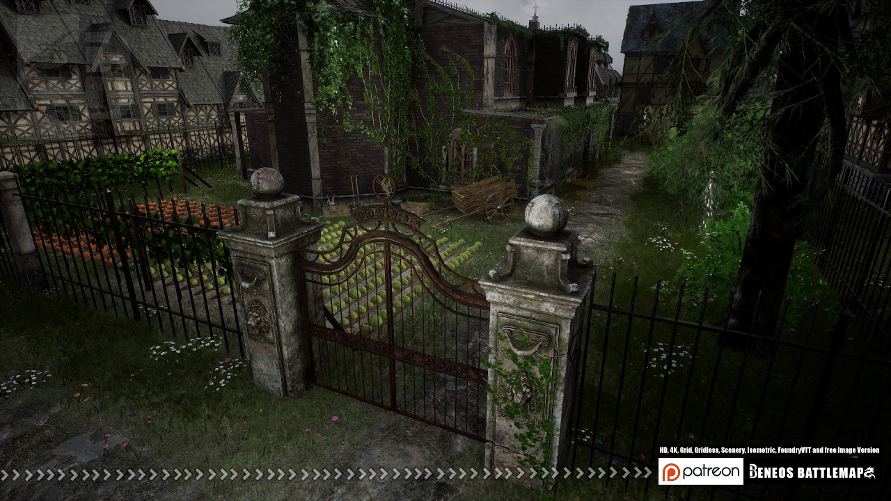 Beneos Battlemaps - Curse of Strahd: Wachter House Bonus 4K Scenery ...