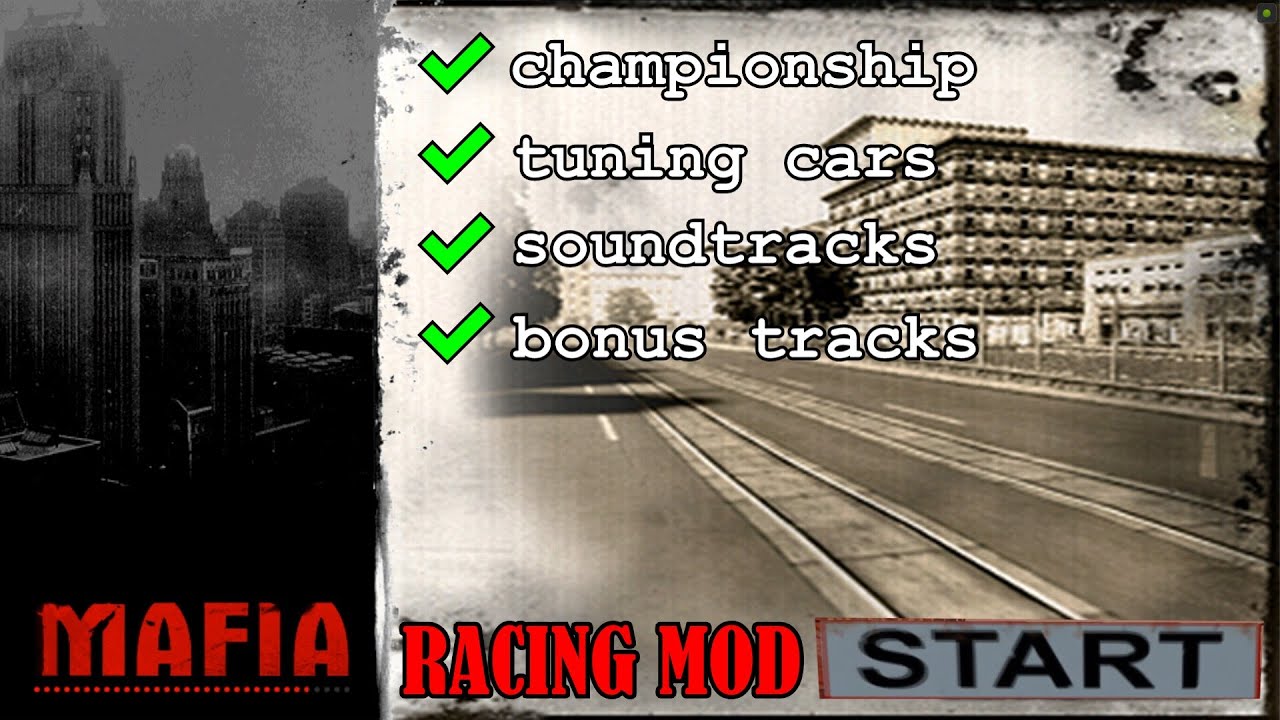 RACING MOD IS BACK | MAFIA 1 - YouTube