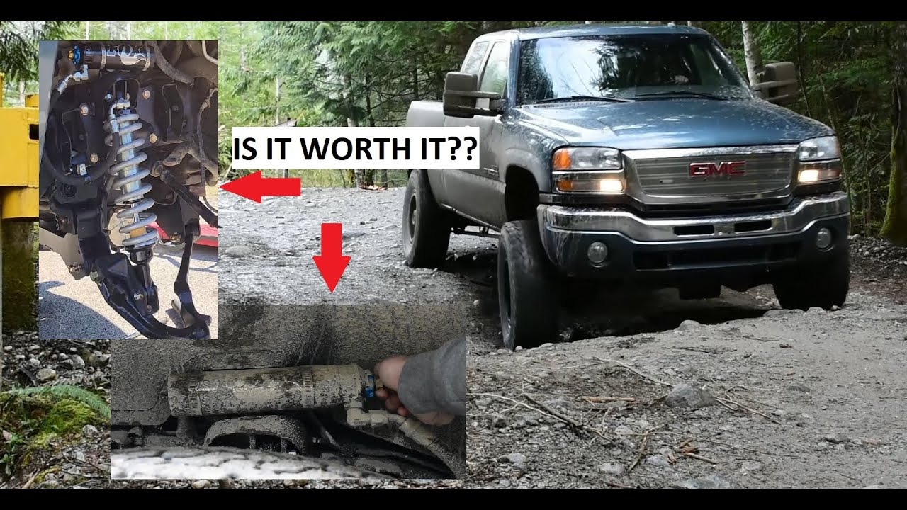 Coil Over Conversion Review LBZ Duramax Off Road - YouTube