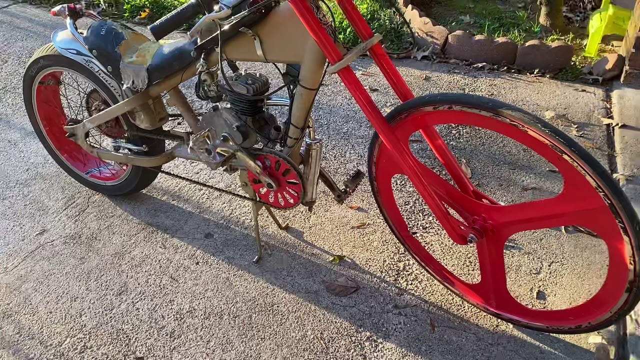 Schwinn Stingray motorized bike - YouTube