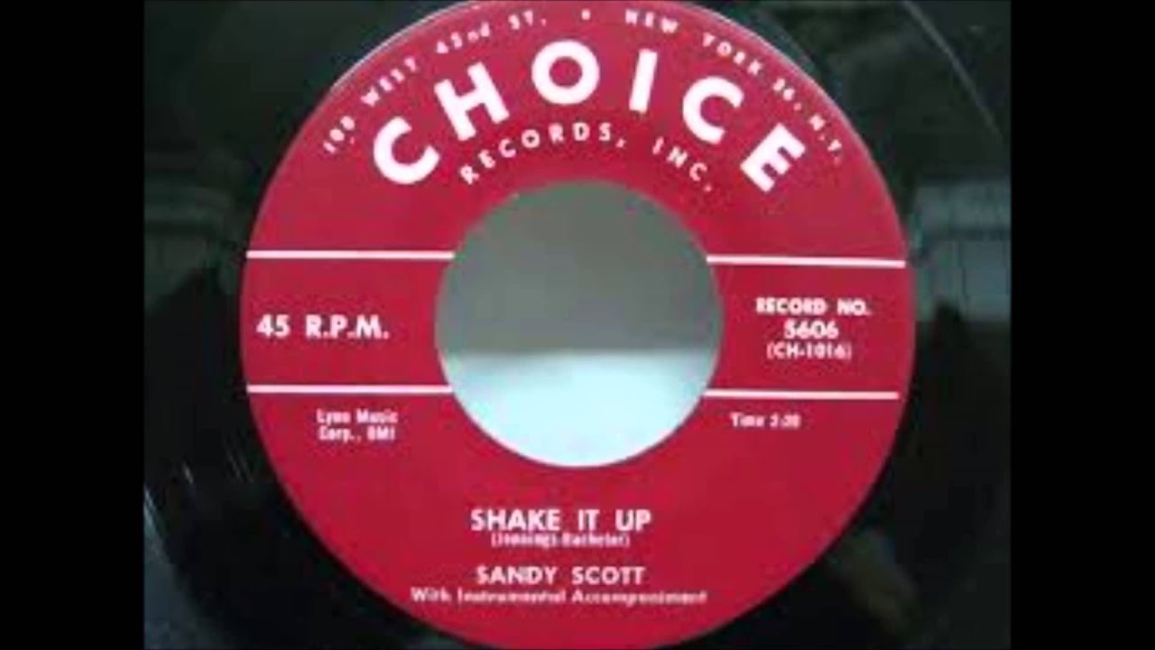 Shake It Up - Sandy Scott - YouTube