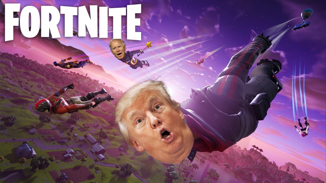 Trump And Biden Play Fortnite - YouTube
