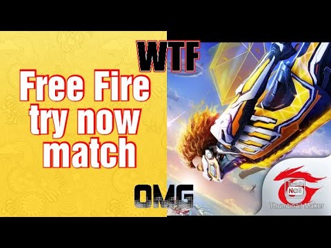Free fire try now match adventures on jtg! - YouTube