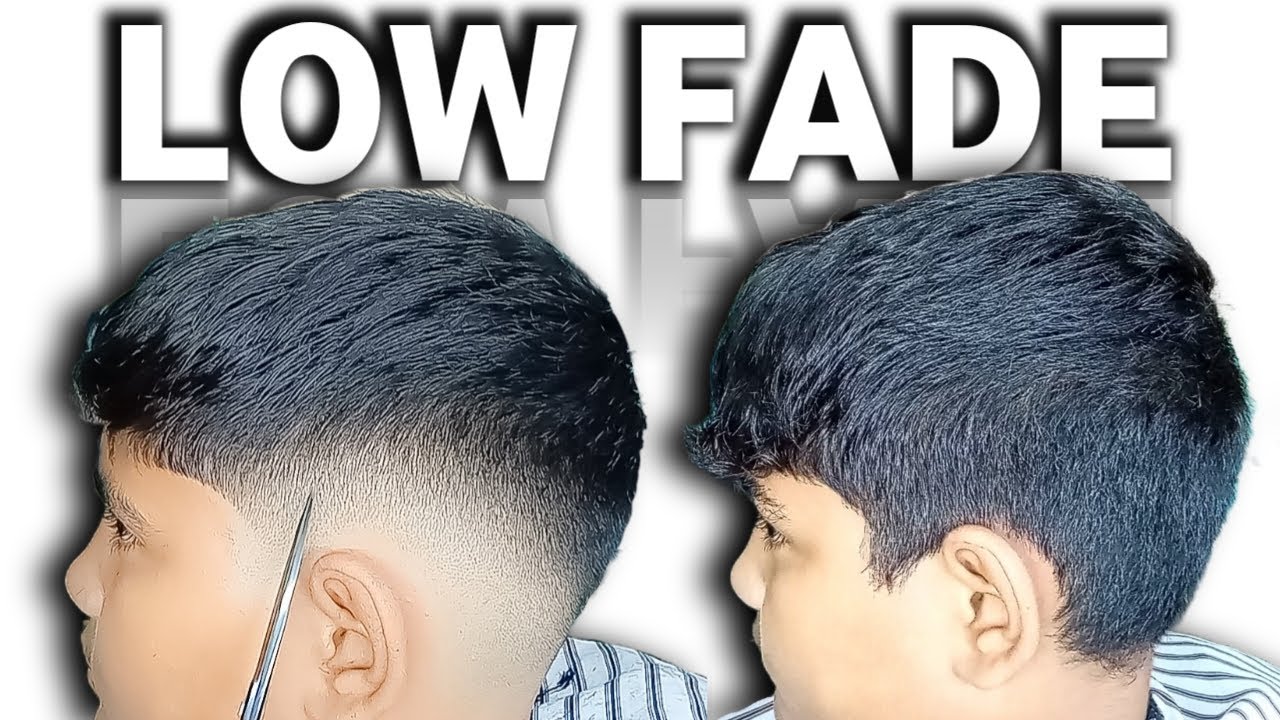 Como hacer un degradado bajo o low fade y texturizar la parte superior ...