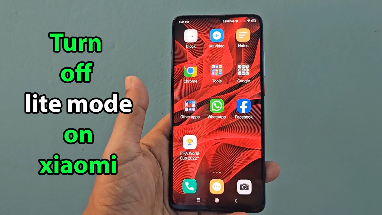 How to turn off lite mode on xiaomi miui 14 13 12 - YouTube