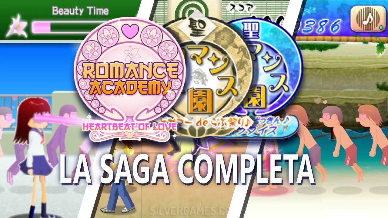 TODA la SAGA de FLIRTING GAME | ROMANCE ACADEMY - YouTube