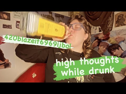 answering stoner questions while drunk (and stoned) - YouTube