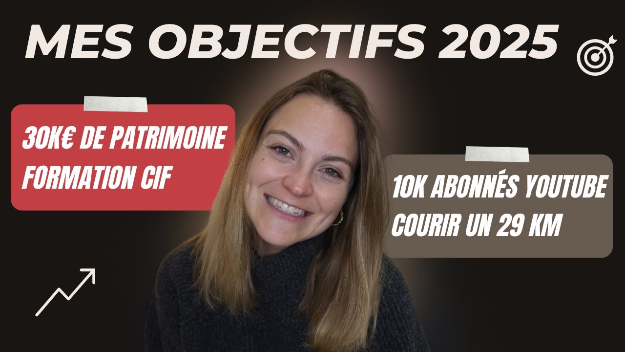 MES OBJECTIFS 2025 - Financiers, professionnels, personnels et sportifs ...