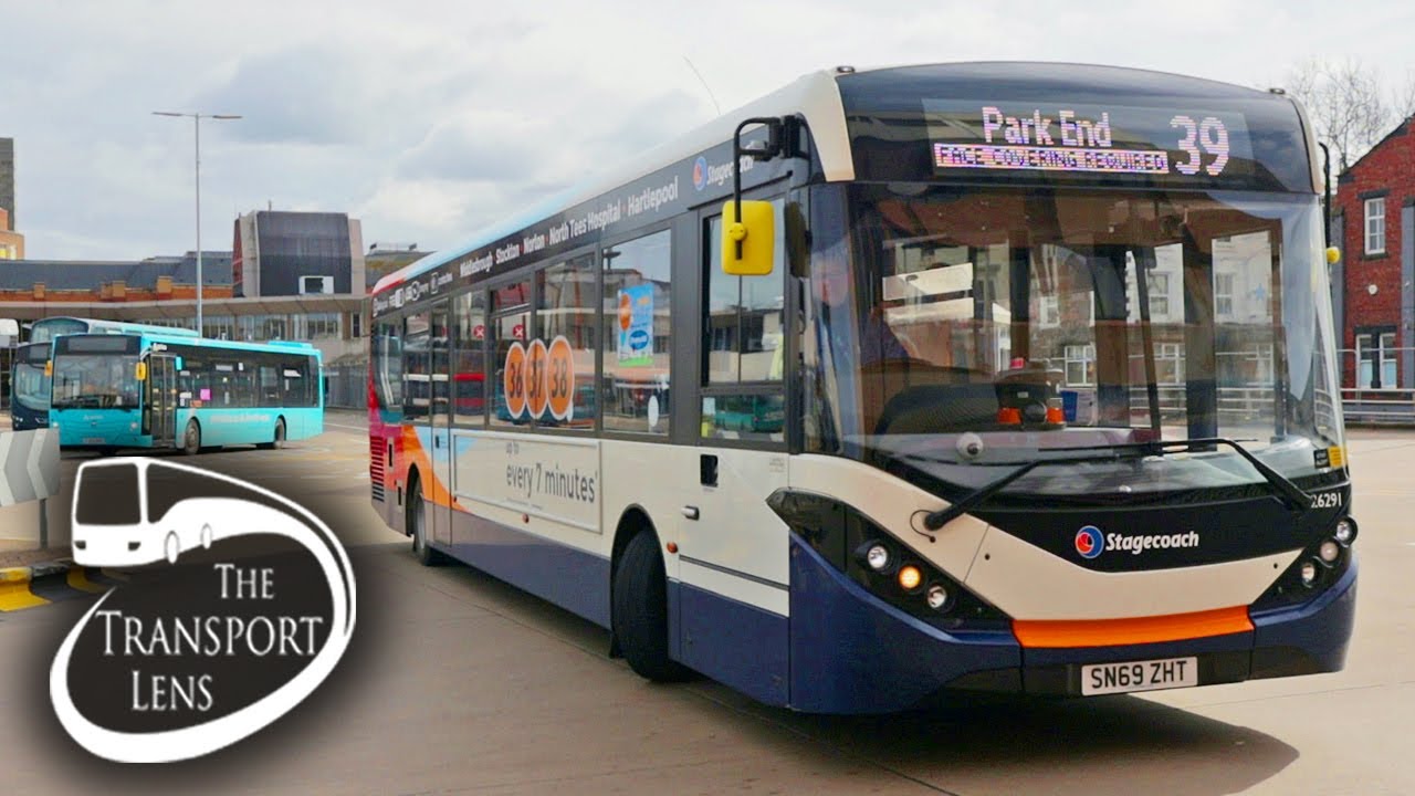 Buses at Middlesbrough - March 2021 - Part 2 - YouTube