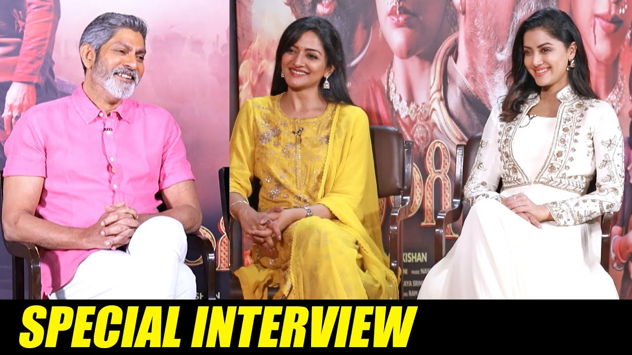 Rudrangi Movie Team Interview | Jagapathi Babu, Mamatha Mohan Das ...