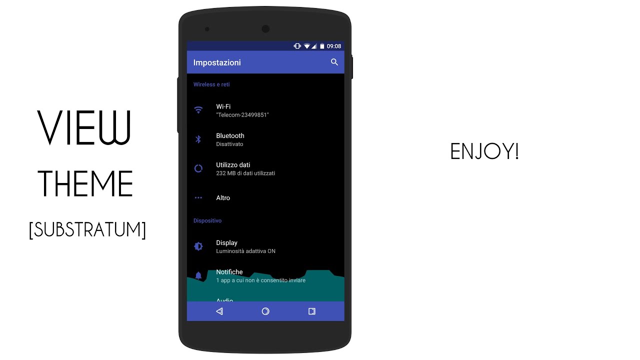 [Substratum] View Theme - YouTube