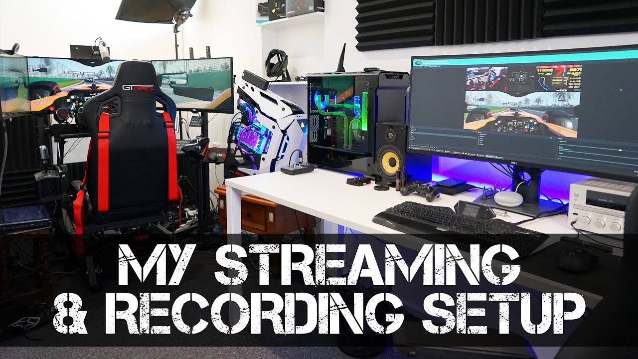 Behind the Scenes Tour of my Ridiculous Twin PC Gaming & Sim Racing ...
