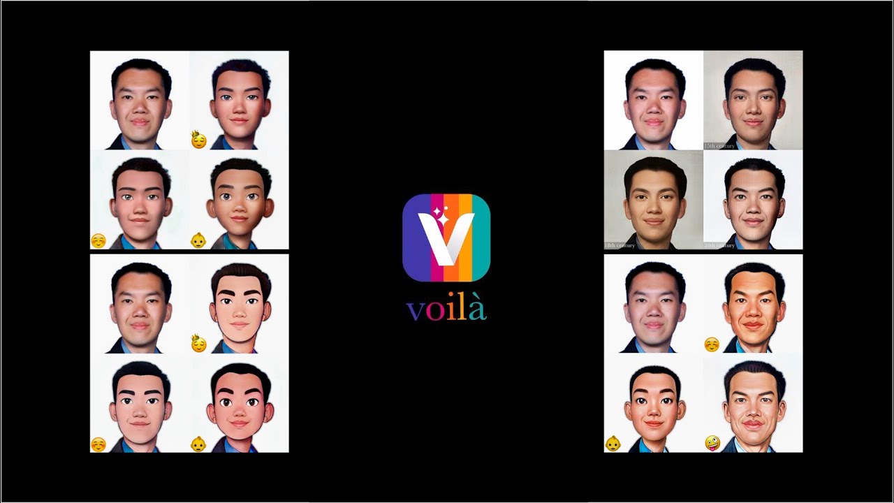 Voilà AI Artist Cartoon Photo App - YouTube