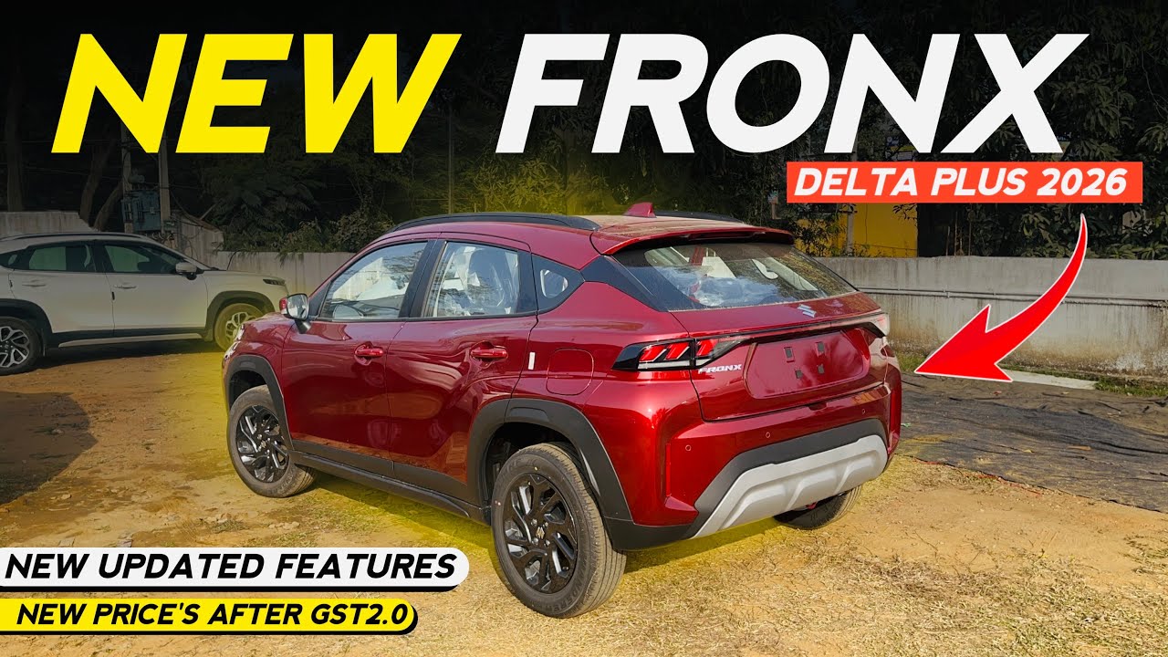 Maruti Suzuki Fronx Delta Plus 2026 New Updated Model GST Price ...