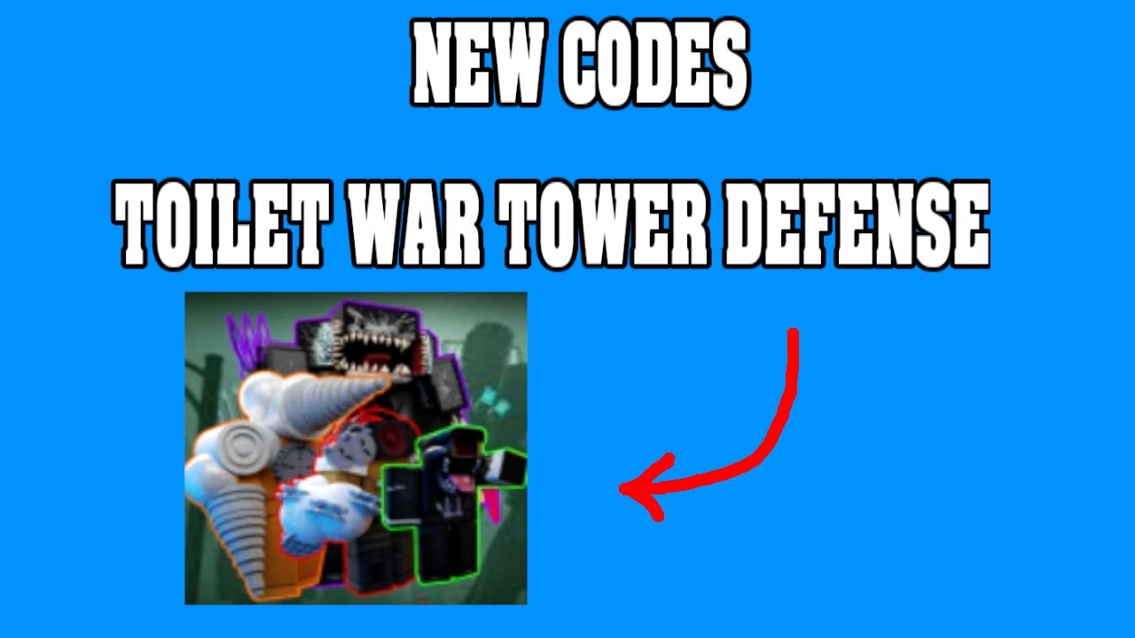 NEW CODES for TOILET WAR TOWER DEFENSE ! 😱 - YouTube