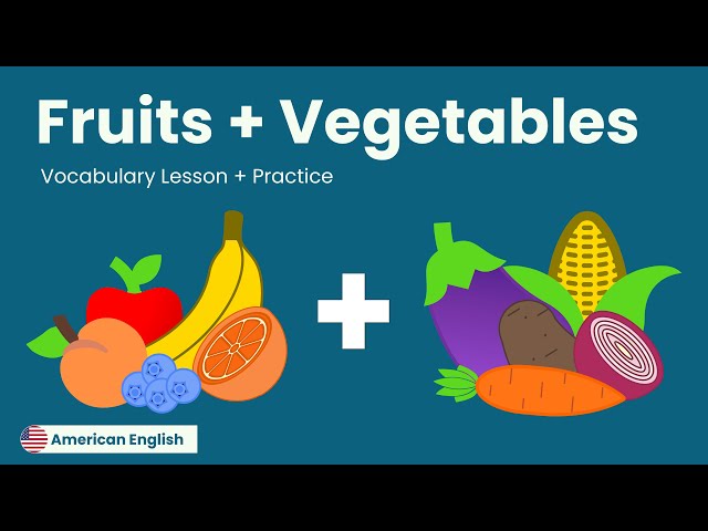 Esl English Vocabularyfruits