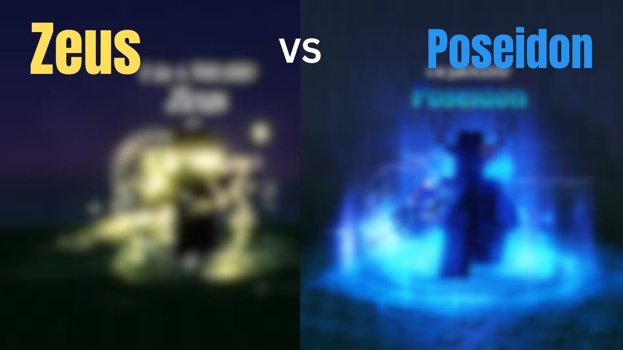 Zeus vs Poseidon in Sol's RNG! - YouTube