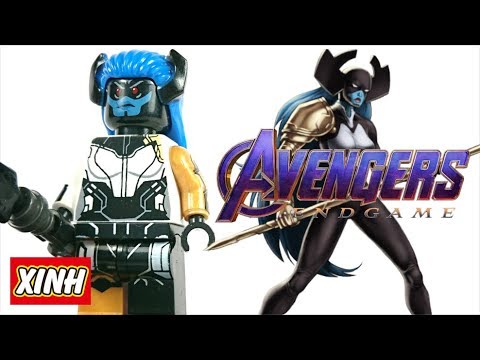 Unofficial Lego Proxima Midnight The Black Order Custom Minifigs by ...