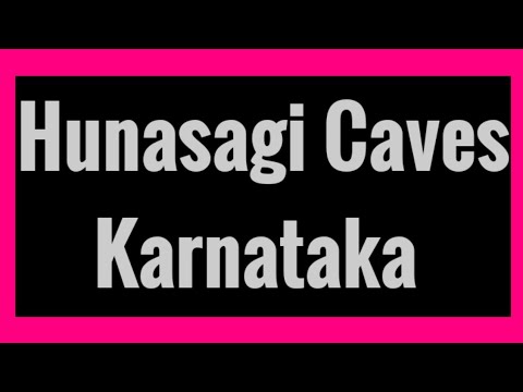 Hunasagi Caves Karnataka - YouTube