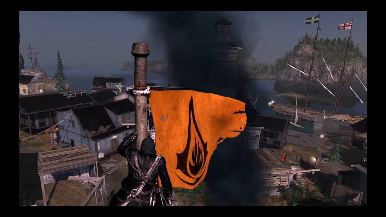Assassins Creed Rogue - Gang Headquarters - Halifax - YouTube