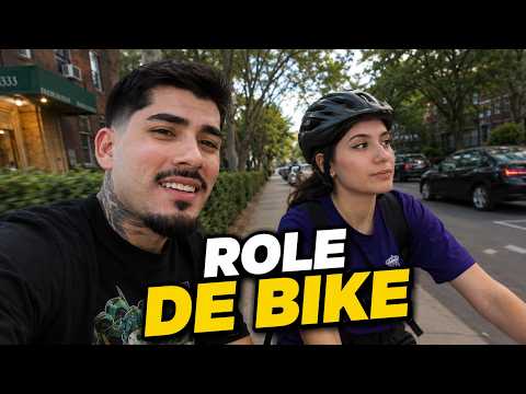 BRABOX E YAYAH DE ROLE EM NEW YORK DE BIKE