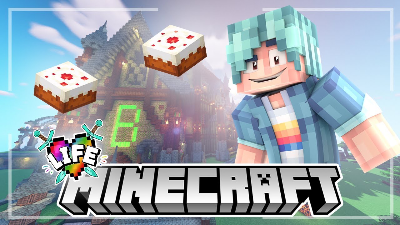 Birthday Cake And PRANKS! - Minecraft X Life SMP - Ep.23 - YouTube