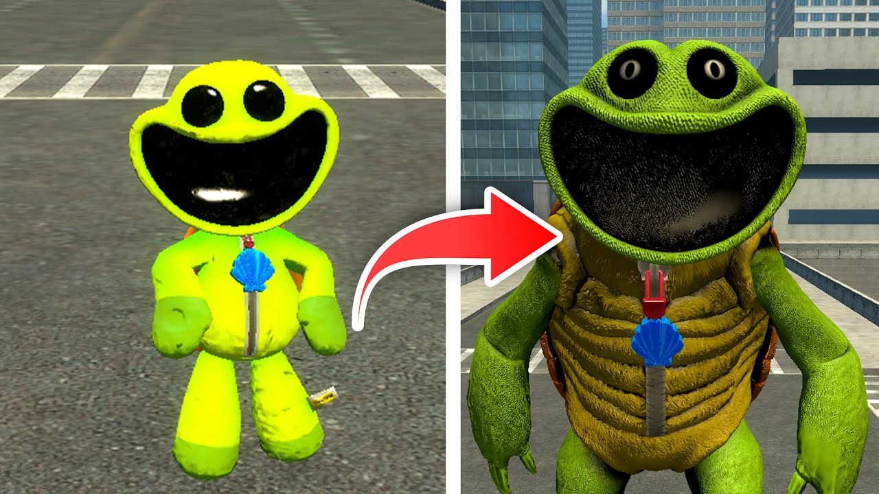 Evolution of Smilling Critters Turtle Poppy Playtime 3 In Garry's Mod ...