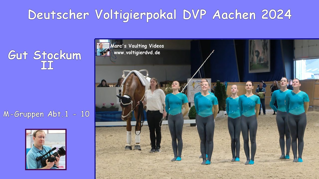 Gut Stockum II - M-Gruppen 1 - 10 - DVP Aachen 2024 - YouTube