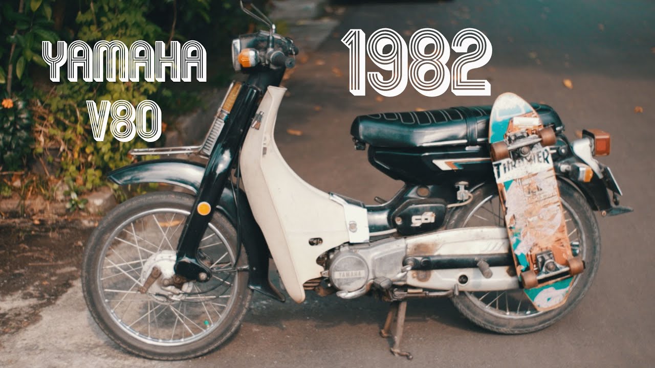 YAMAHA V80 1982 | YAMAHA STEP TROUGH - YouTube