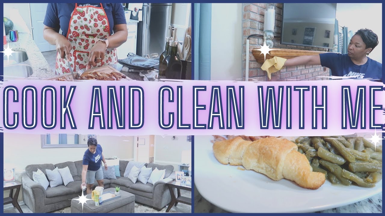 COOK AND CLEAN WITH ME | COOKING | CLEANING | LAUNDRY | MOTIVATION ...