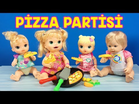 Baby Alive Oyuncak Bebekler ile Pizza Partisi | EvcilikTV
