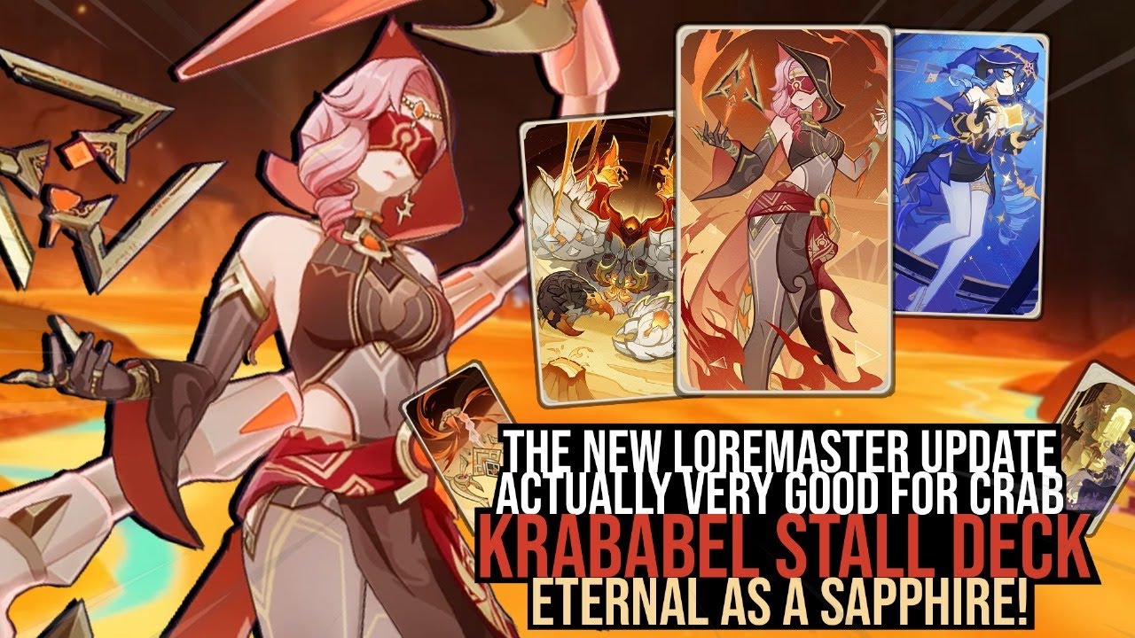 Loremaster Really Made Crab More Unbreakable | Loremaster Genshin TCG ...