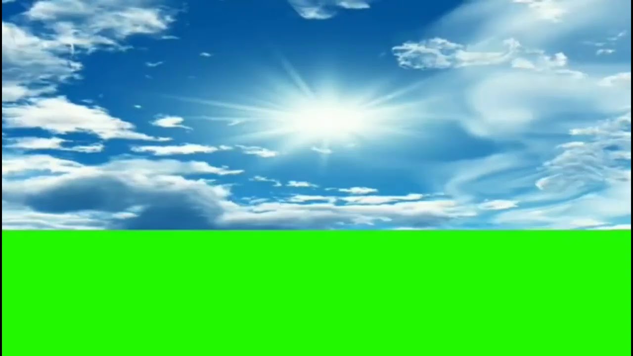 green screen awan siang 2 - YouTube