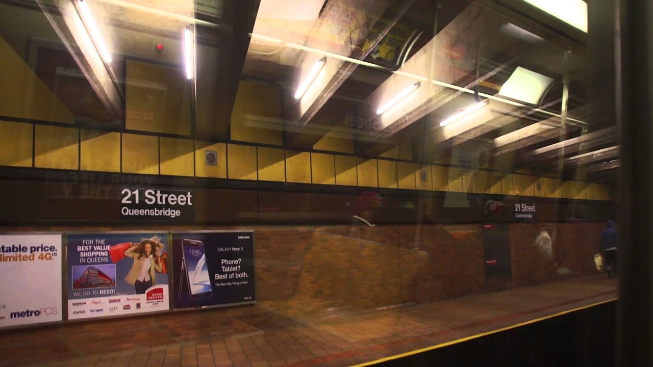 MTA New York City Subway : On-Board Rerouted R46 R Train Between 36th ...