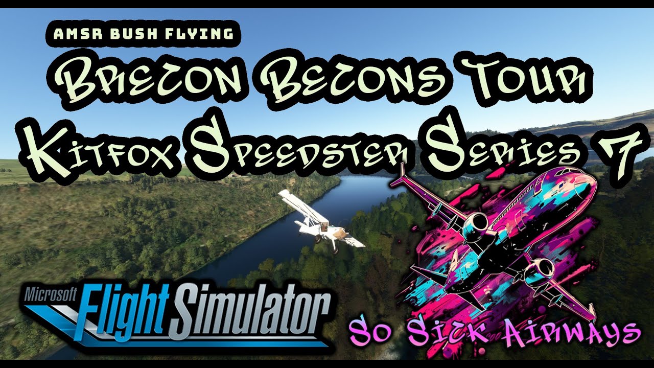 Tour of The Brecon Beacons - Kitfox Series 7 - Ultra 4K - Full Flight ...