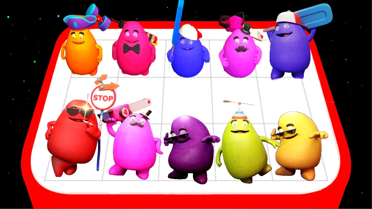 Grimace Merge: Monster Battle Run | Merge Master Grimace Monster Battle ...