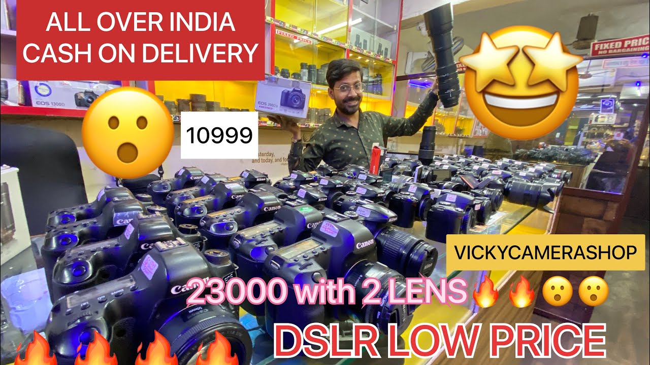 Second Hand Camera Dealer Vicky Camera Shop - YouTube