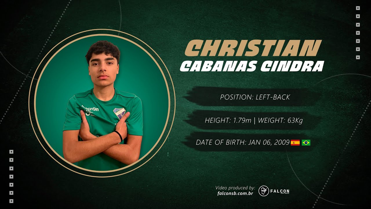 Christian Cabanas Cindra | Left-back - YouTube