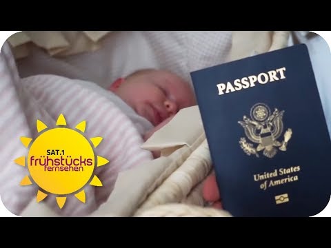 Russen bringen Kinder in USA zur Welt: Baby Tourismus steigt enorm an | SAT.1 Frühstücksfernsehen