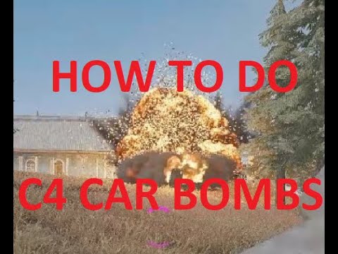 PUBG: How to do Vehicle C4 Bombs - YouTube