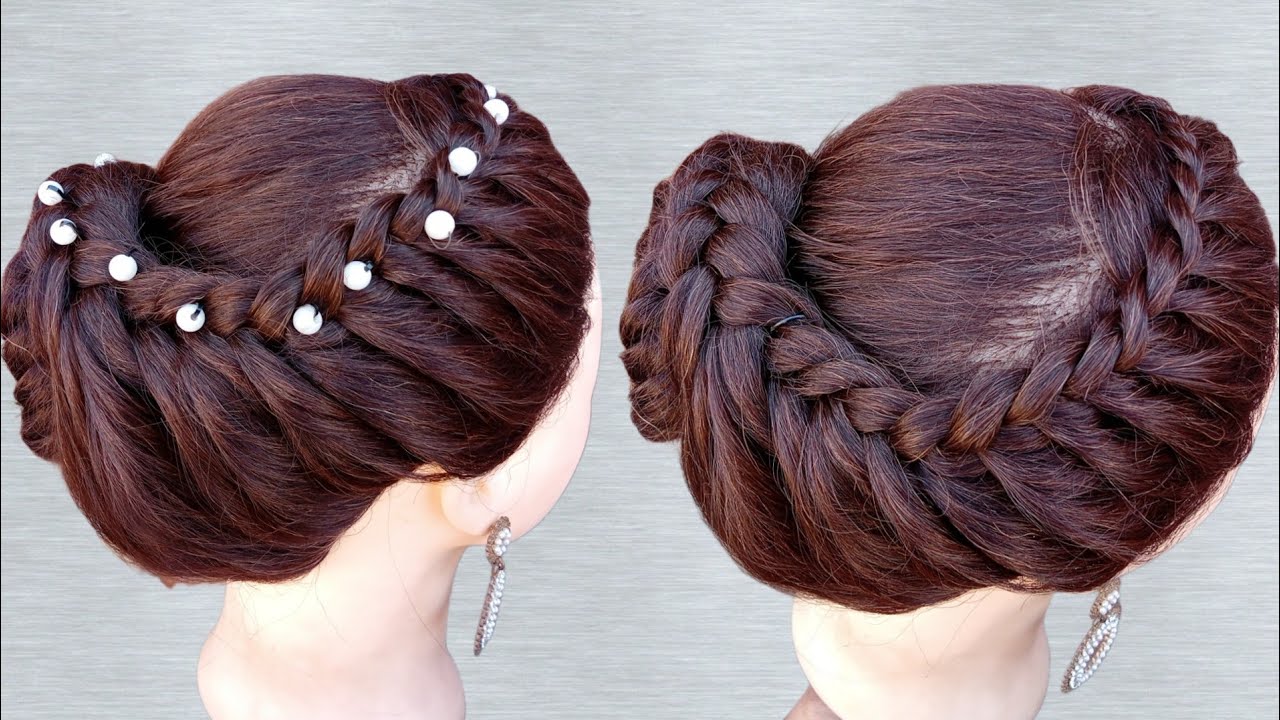 Stylish Hairstyle For Girls/Smart Hairstyle For Outgoing Party/Classy ...