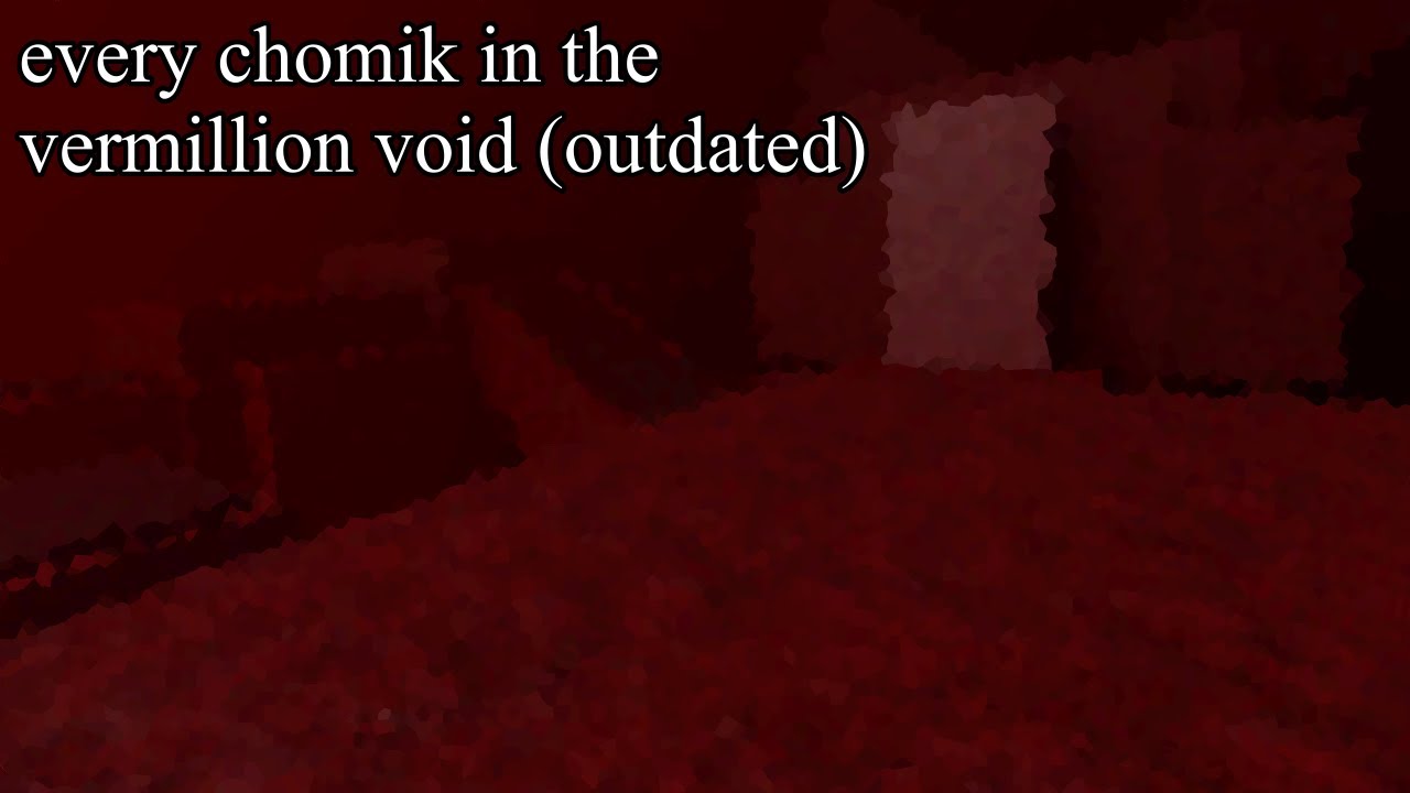 (Outdated) Roblox FTC - Every Chomik in the Vermillion Void - YouTube