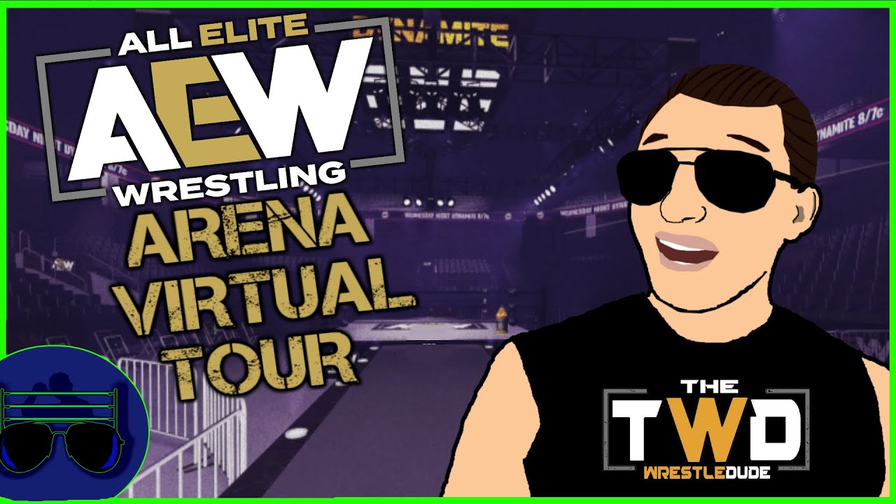 TAKING A TOUR THROUGH THE AEW ARENA (All Elite Wrestling) - YouTube