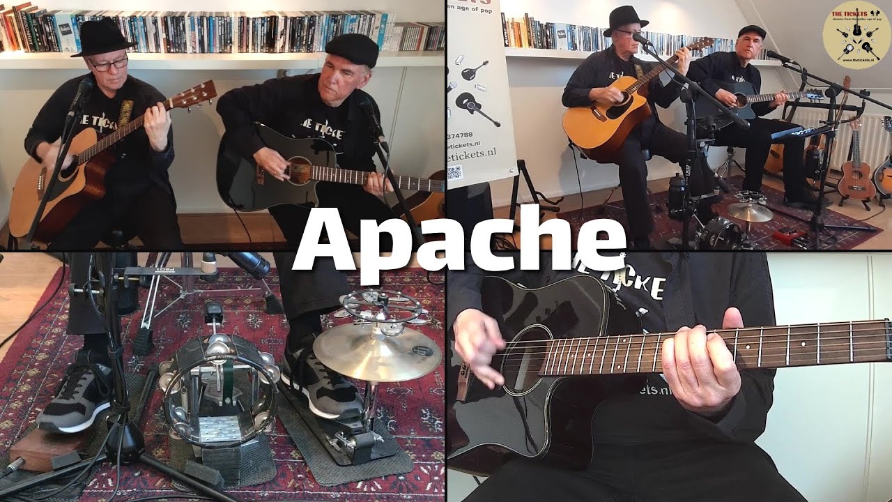 Apache (The Shadows) | THE TICKETS - YouTube