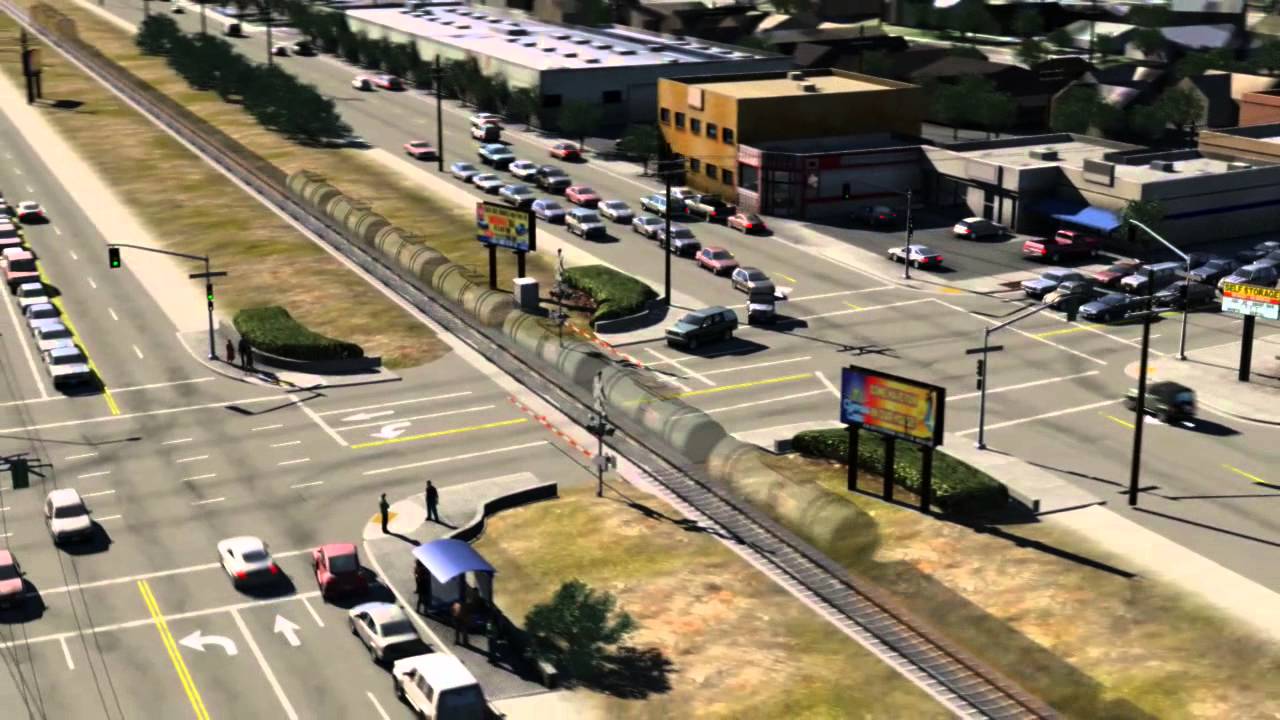 Burbank Grade Separation - YouTube
