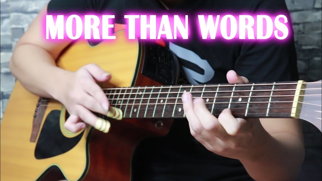 More Than Words By Extreme Chords - Chordify